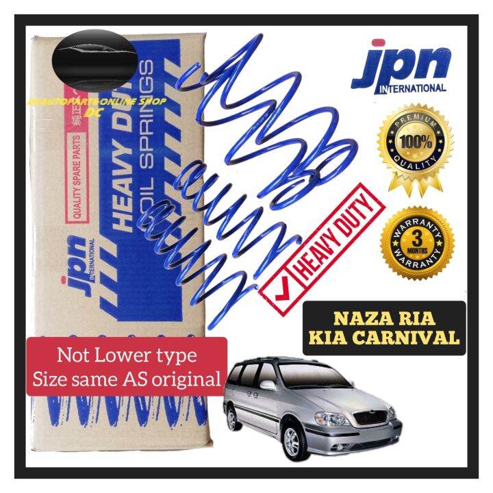 JPN INTERNATIONAL HEAVY DUTY COIL SPRING NAZA RIA CARNIVAL FRONT OR ...