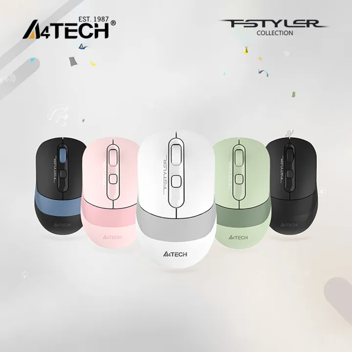 A4tech Fstyler Fb10c Dual Mode Bluetooth And 2 4ghz Type C Rechargeable