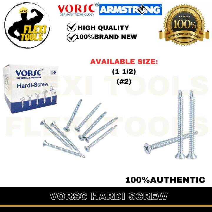 HARDI SCREW (SIZE: 1 1/2 , #2 ) VORSC | Lazada PH