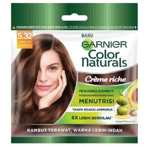 arnier Color Naturals Coklat Caramel Sachet | Pewarna Rambut | Cat ...