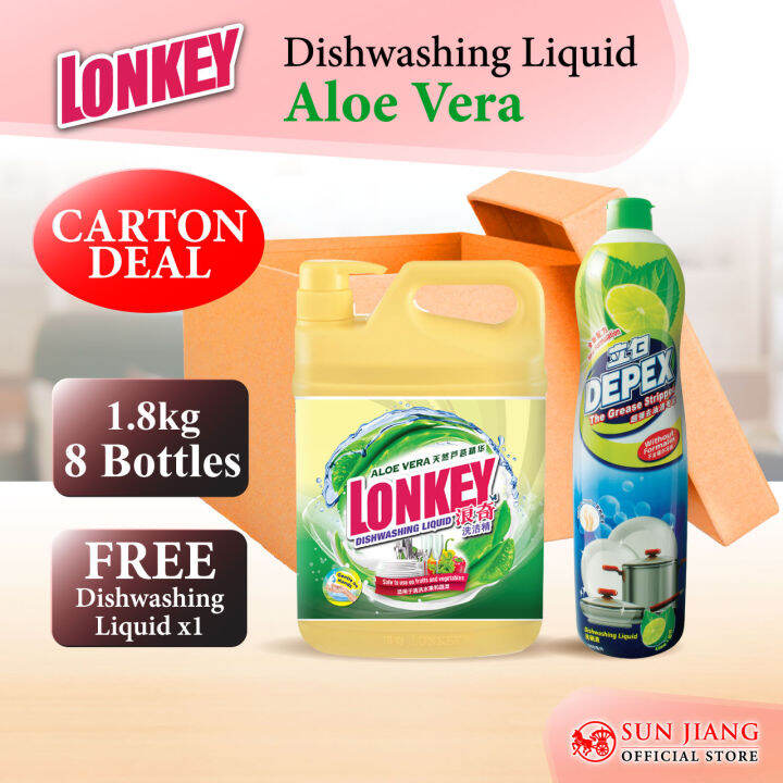 Lonkey Dishwashing Liquid Carton Deal | Lazada