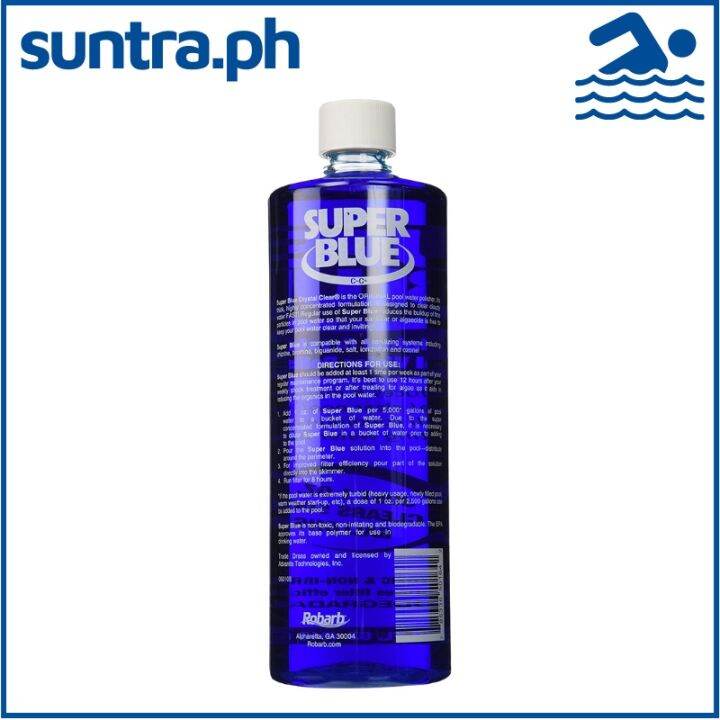Suntra Robarb Super Blue Pool Water Clarifier 32oz The New | Lazada PH