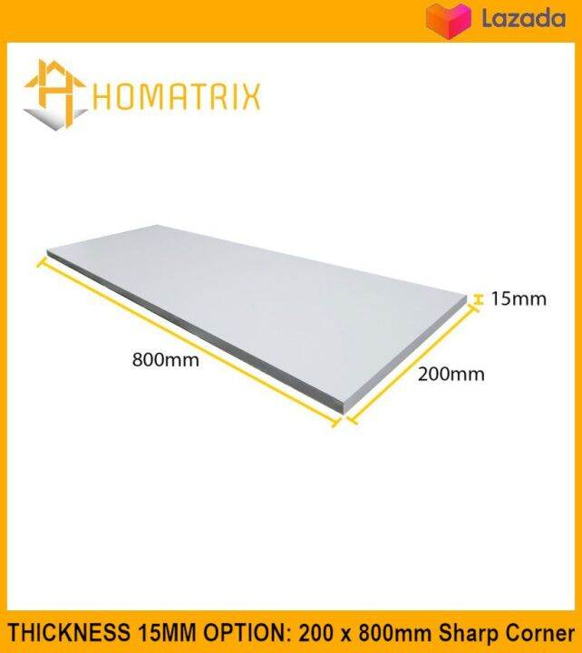 Chipboard Table Top Wood Shelf Wall 15mm White Mb Laminated Chipboard ...