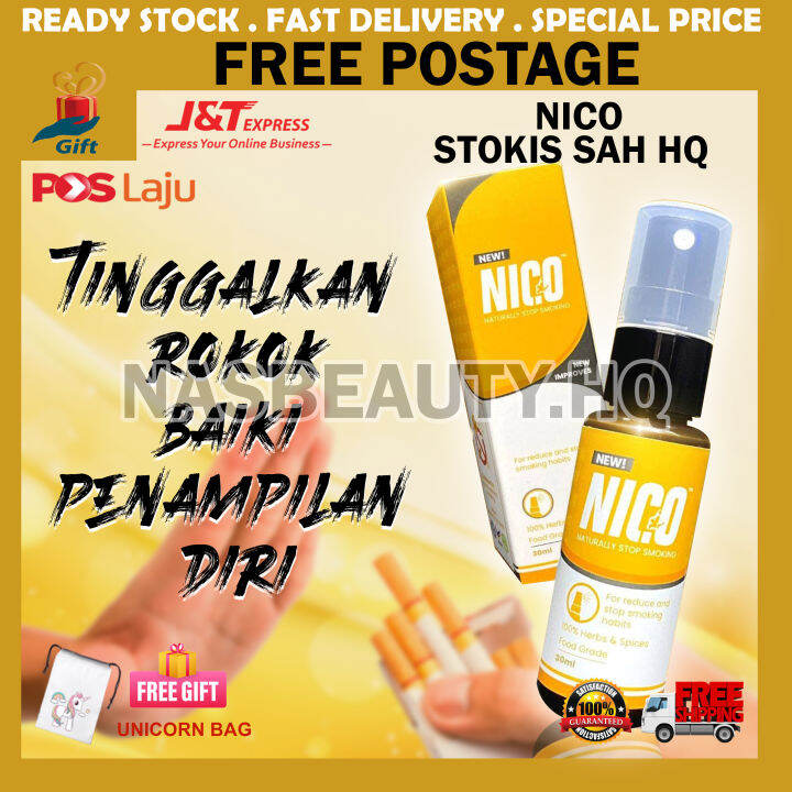 NICO (1 Unit) 100% Original HQ+ Free Gift [Ready Stock] Cara Paling ...