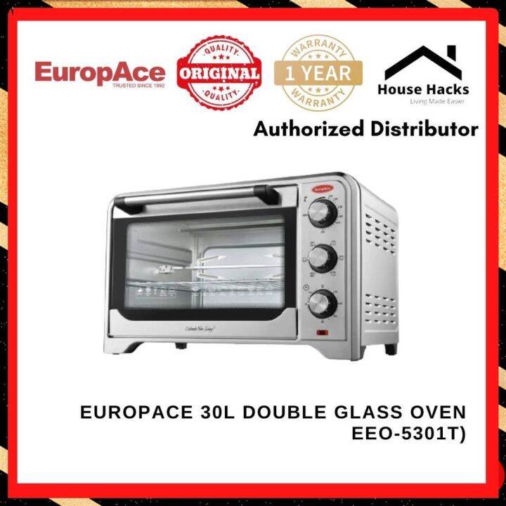 Europace 30L Double Glass Oven EEO-5301T (House Hacks) | Lazada PH