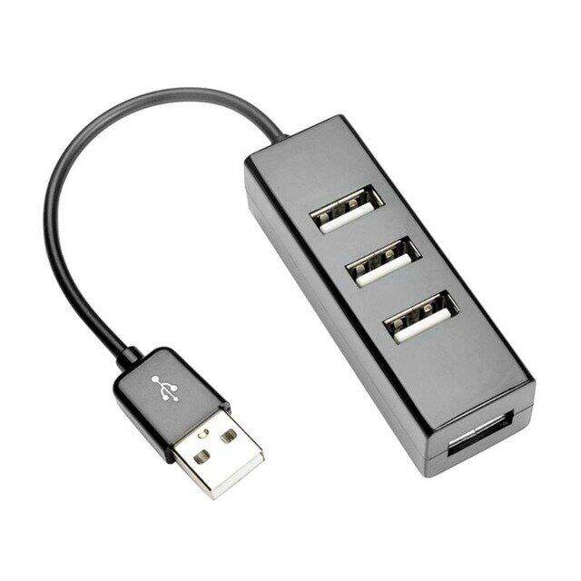 Usb To 4 Usb 2.0 Ports Hub Splitter 480mbps Portable Multi Computer Usb ...