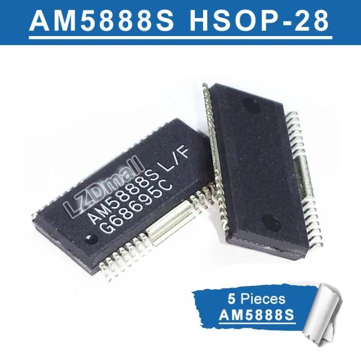 5pcs AM5888S HSOP-28 AM5888SL/F = CD5888CB = SA5888S = BA5888FP Motor ...