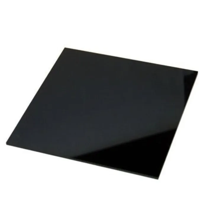Black Acrylic sheet LASER CUT pre cut perspex plastic plexiglass ...