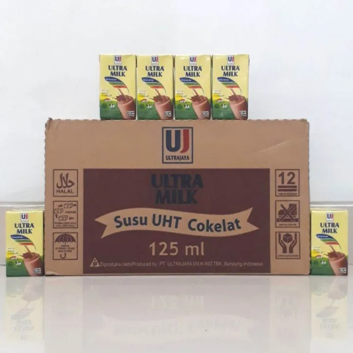 Ultra Milk 125ml Dus (isi 40Pcs) | Lazada Indonesia