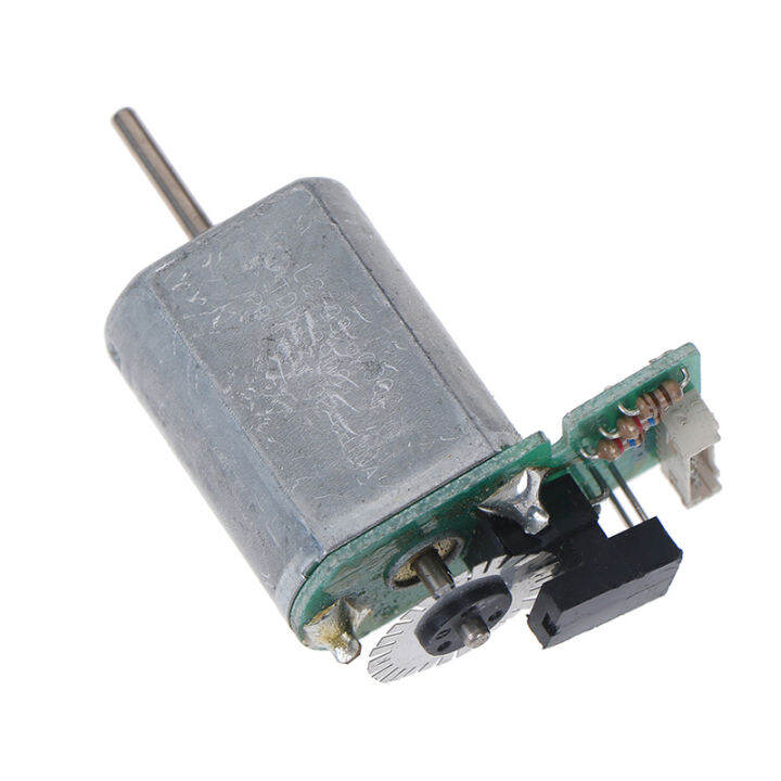 1pc 7800rpm Mini Motor Dc 6v-12v 130 Motor With Metal Speed Encoder ...