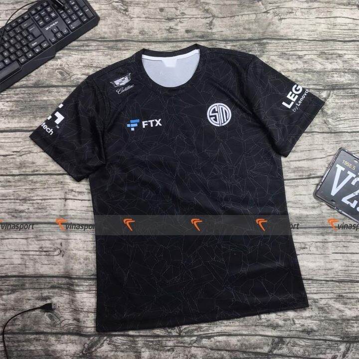 Esports TSM Pro Jersey Game T-shirt In Black 2022 | Lazada PH
