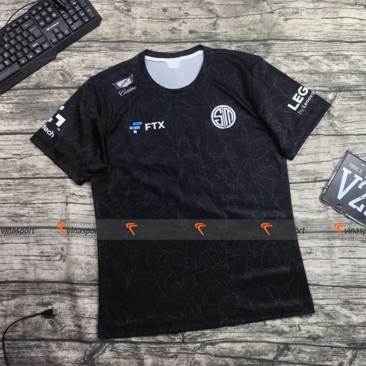 Esports TSM Pro Jersey Game T-shirt In Black 2022 | Lazada PH