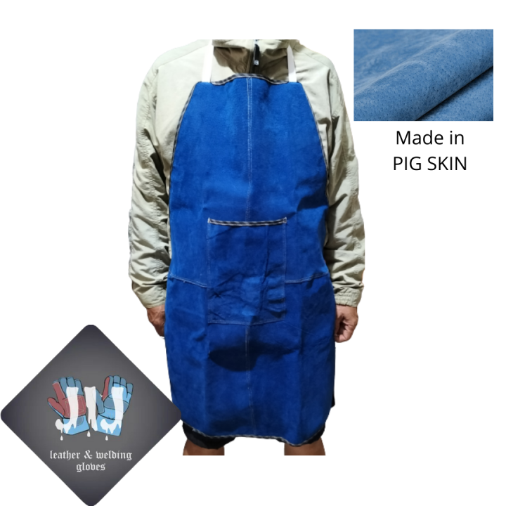 Pig Leather Welding Apron with PACKET better than cow leather | Lazada PH