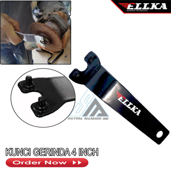 ELLKA Kunci Mesin Gerinda Tangan - Kunci Mesin Disc Grinder - Alat ...