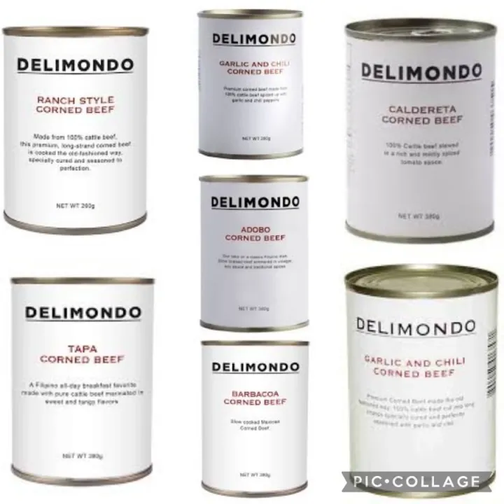 Delimondo Premium Corned Beef Instant Food 380 grams | Ranch | Chili ...