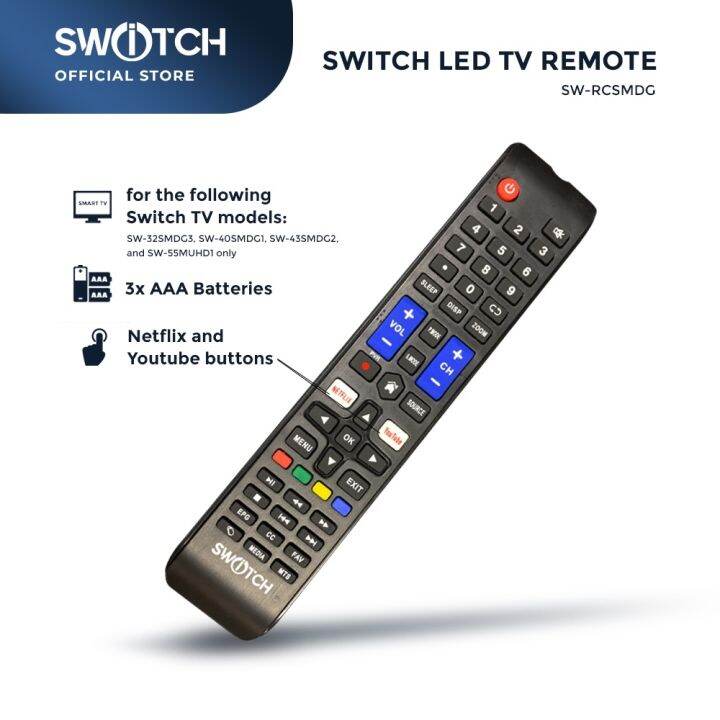 Switch Smart TV Remote Control | Lazada PH