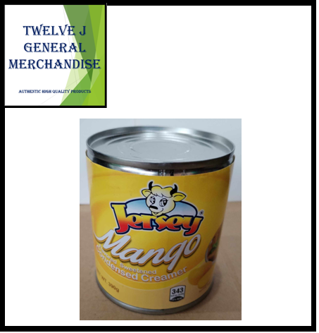 JERSEY MANGO Flavored Sweetened Condensed Creamer 390g | Lazada PH