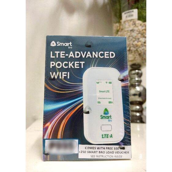 Smart Bro-PLDT LTE-ADVANCED Pocket WiFi FX-PR4 with FREE 100mb plus 250 load voucher - brandnew ...