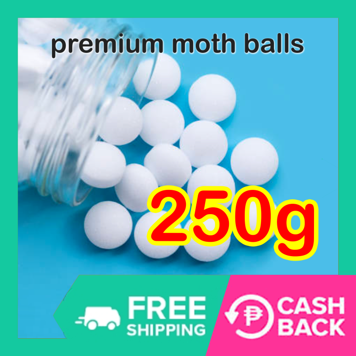 250g MOTH BALLS NAPHTHALENE BALLS Naptalina Mothballs Alkampor Alcampor ...