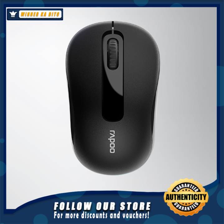 Rapoo M10 PLUS 2.4G Mini Optical Wireless Mouse Reliable 1000DPI Mice ...