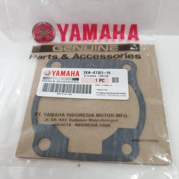 Gasket Cylinder Head Paking Blok Seher Yamaha F1 Force 1 3XA-E1351 | Lazada Indonesia