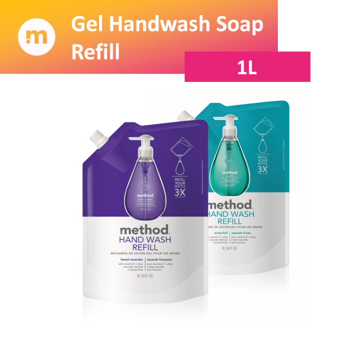 Method Gel Hand Wash Refill Pack 1L | Lazada