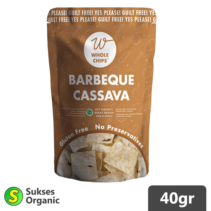 Keripik Singkong Rasa BBQ Barbeque Cassava Whole Chips 40gr | Lazada ...