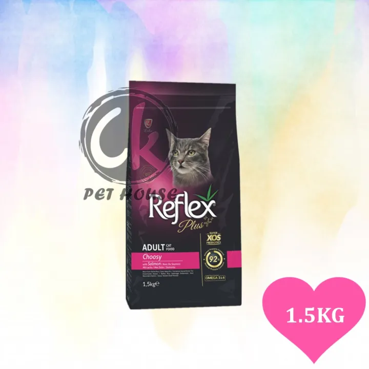 Reflex Plus Choosy Salmon (Cat Food) 1.5KG | Lazada