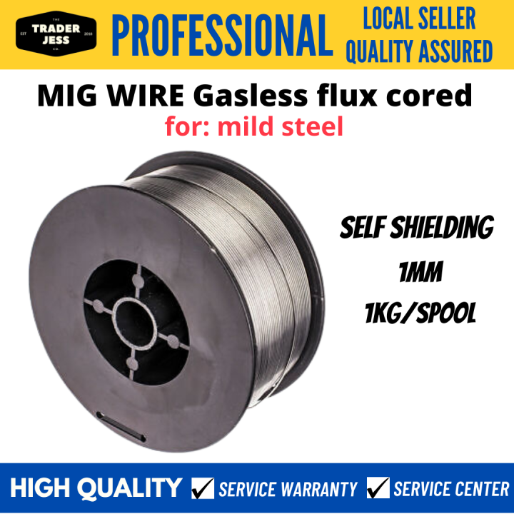 Gasless Flux cored welding wire for mild steel 1mm 1kg/spool | Lazada PH