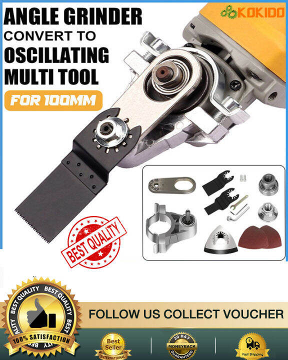 【3 YEAR Warranty + 12 Accessories 】grinder conversion kit Cordless ...