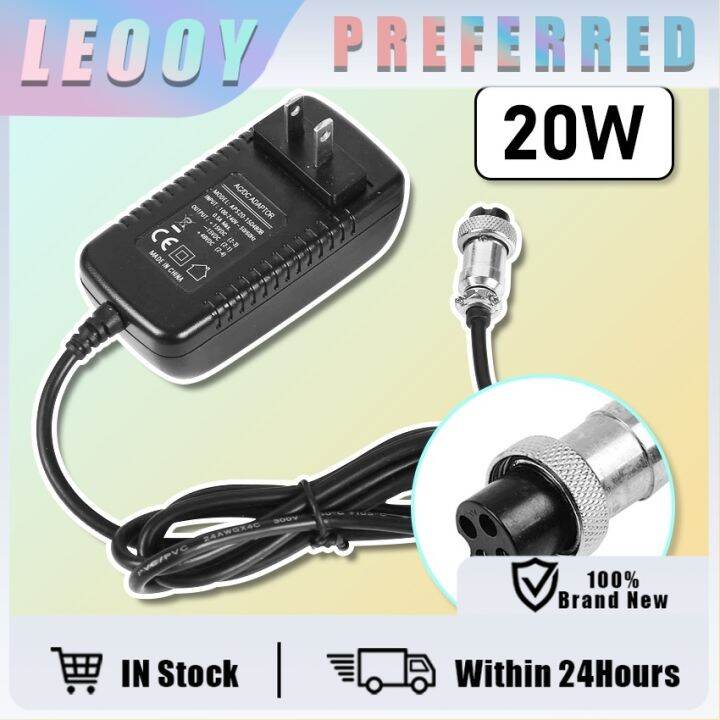 Universal 4-Pin Round Connector Mixer Power Supply AC Adapter 220V ...