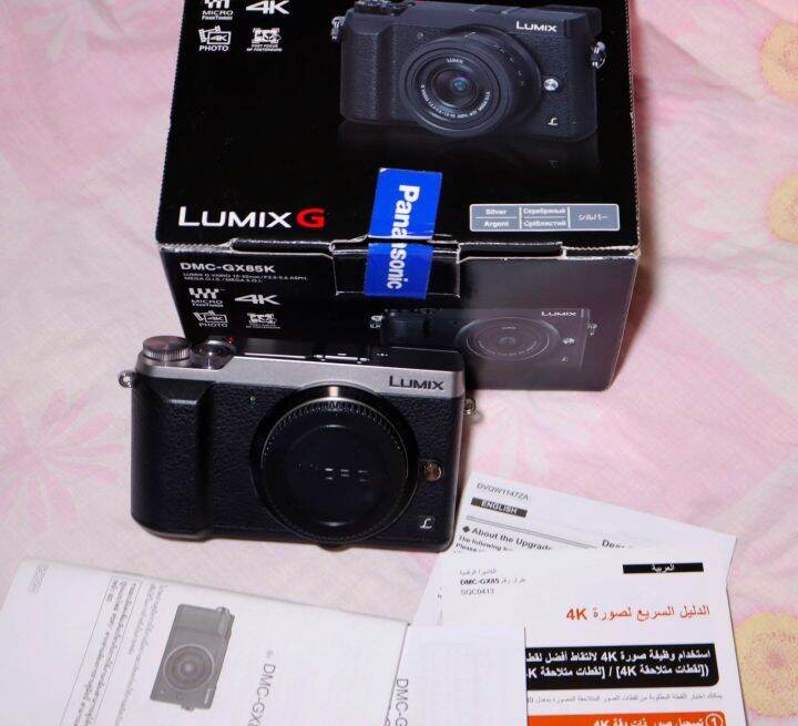 Panasonic Lumix GX85 Mirrorless m4/3 camera body รองรับการบันทึกภาพและ ...