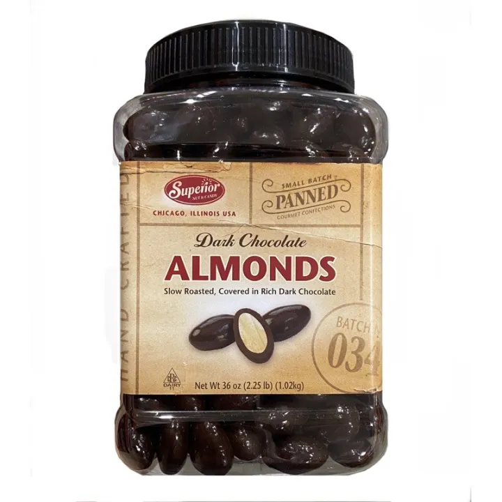 SUPERIOR DARK CHOCOLATE ALMONDS, 36 oz | Lazada PH
