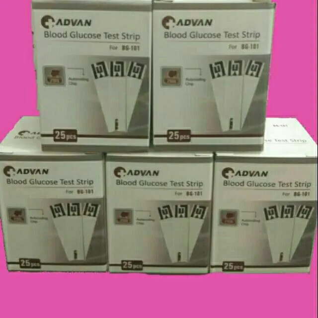 Advan strip 25pcs blood glucose | Lazada PH