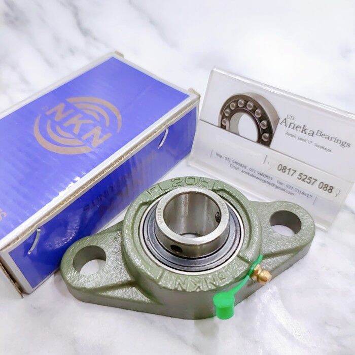 Terlaris PILLOW BLOCK UCFL 204 AS 20 MM FLANGE BEARING PILO BLOK OVAL UCFL204 | Lazada Indonesia