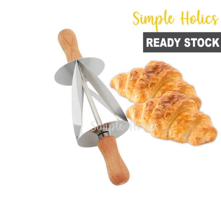 Croissant Cutter Stainless Steel / Triangle Rolling Dough / Dough Skin ...