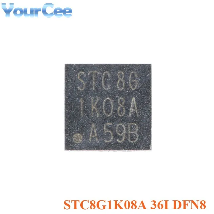 STC STC8G1K08A 36I DFN8 1T 8051 Single Chip Microcomputer Enhanced ... STC STC8G1K08A 36I DFN8 1T 8051 Single Chip Microcomputer Enhanced ...