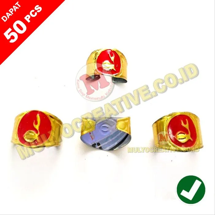 Ring Hasduk - Ring Hasduk Pramuka Penggalang Warna Merah / 50pcs ...
