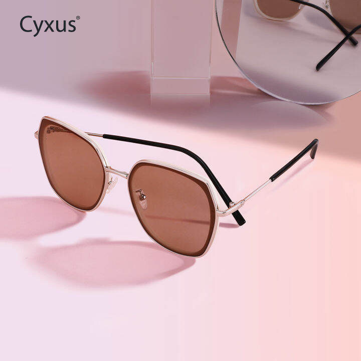 [11.11 Mega Sale] Cyxus Polarized Sunglasses For Women Men Polygon ...