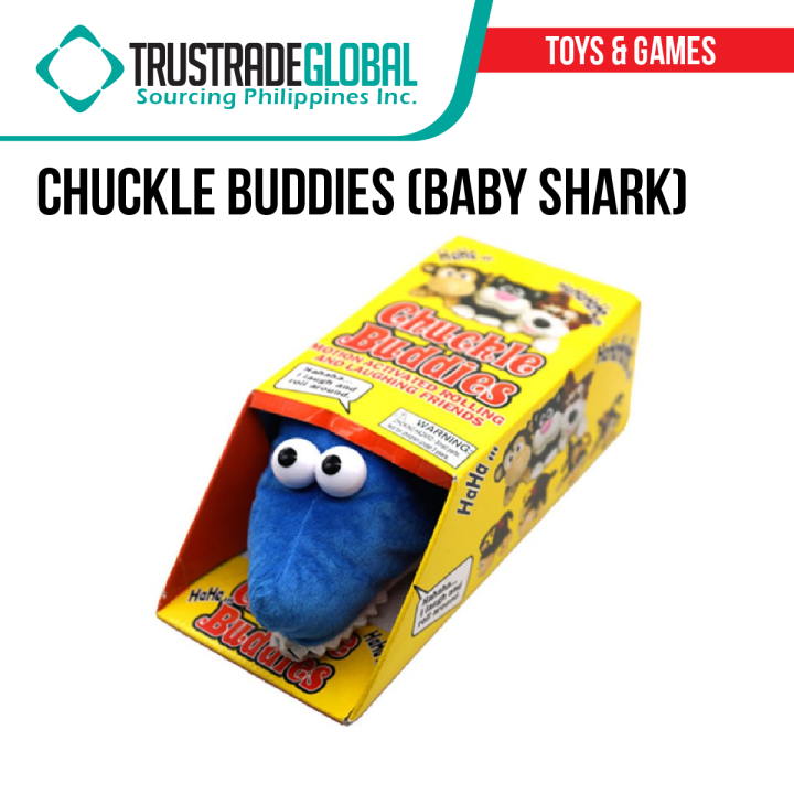 Chuckle Buddies (Baby Shark) Chuckle Buddies Shark Roffle Mates Motion ...