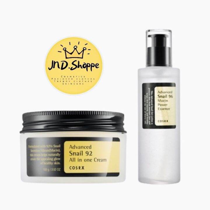 COSRX Advanced Snail 92 All in One Cream 100g Advanced Snail 96 Mucin ...
