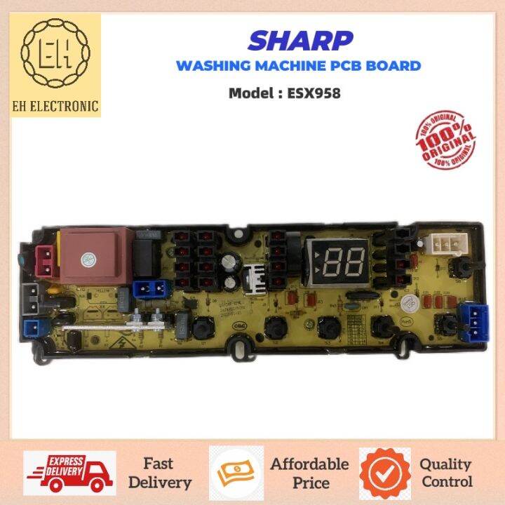 ESX958 Sharp Washing Machine PCB Board *ORIGINAL* | Lazada