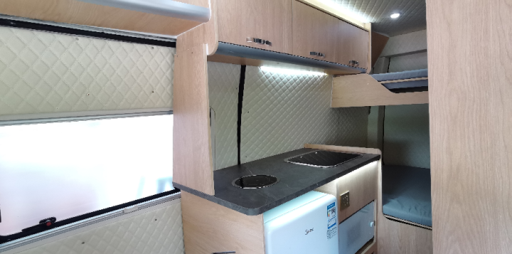 Leon weststar maxus v80 Caravan RV Campervan MotorHome kitchen system ...