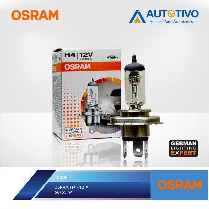 Lampu Mobil Bohlam Osram H4 Bilux 64193 12V 60/55W | Lazada Indonesia
