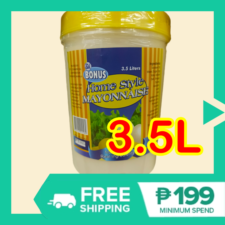 3.5L SM Bonus HOMESTYLE MAYONNAISE Mayonaise Ladys Choice Alternative ...