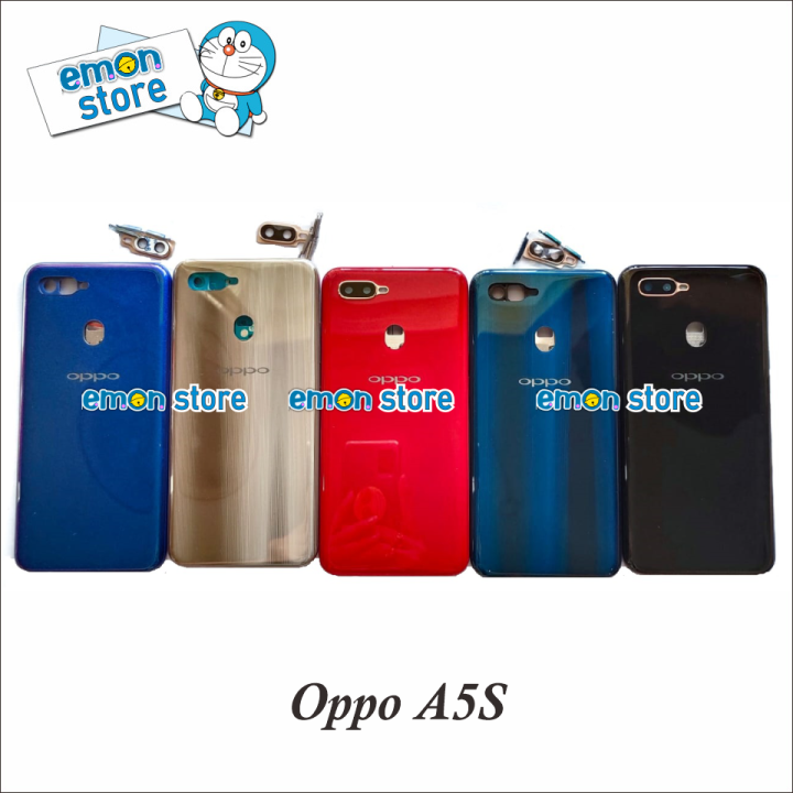 Backdoor Back Casing Housing HS Tulang Bazel Bezel Oppo A5S Fullset ...