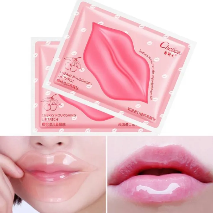 Bevy Collagen Cherry Lip Mask Moisturizing Exfoliating Lips Care ...