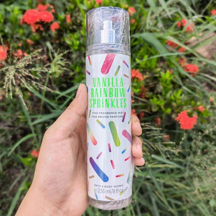 100% Authentic US/CANADA- Vanilla Rainbow Sprinkles [Bath and Body ...