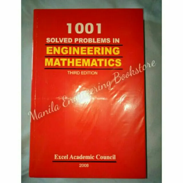 Sell like hot cakes 1001 Solved Problems in Engineering Mathematics by ...