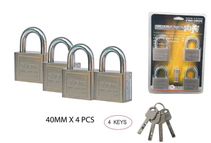 [SUMO EXTREME] PADLOCK KEY ALIKE SYSTEM 40MM | Lazada
